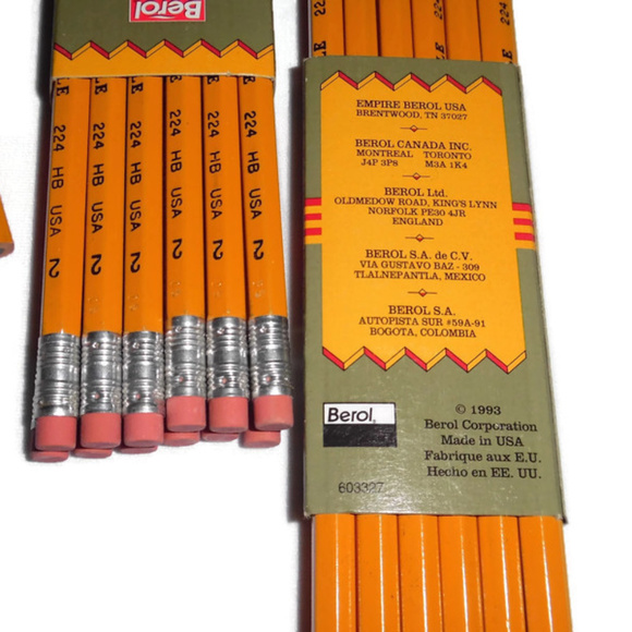 Berol | Office | New Berol Pencils Vintage Eagle No 2 993 | Poshmark